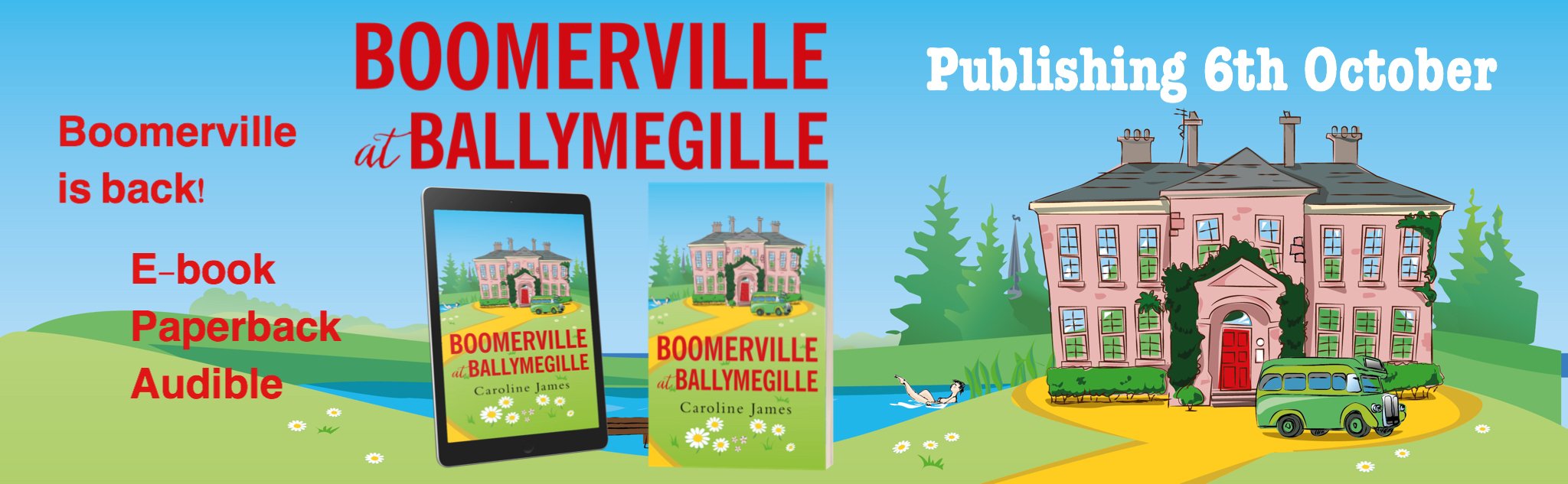Boomerville at Ballymegille by Caroline James - Books Beans and Botany