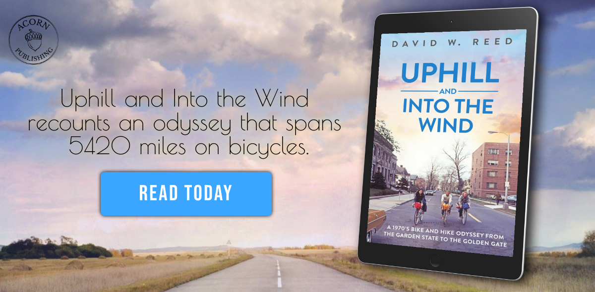 Uphill and Into the Wind by David Reed - Books Beans and Botany