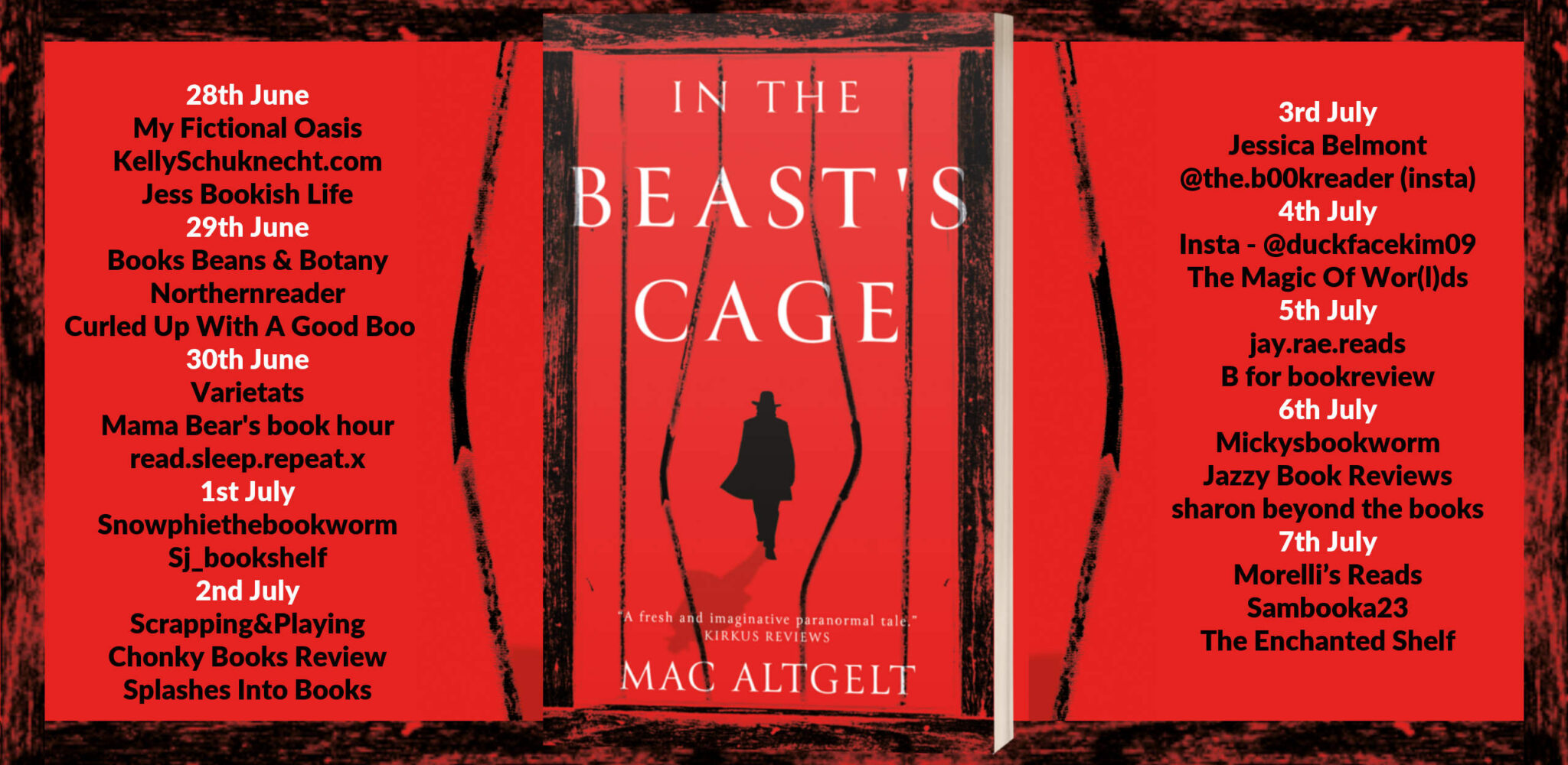 In the Beast's Cage by Mac Altgelt - Books Beans and Botany