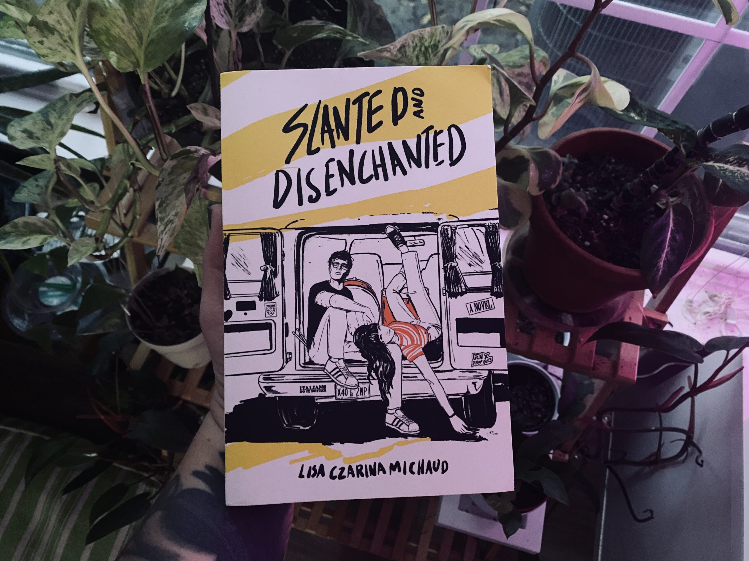 Slanted and Disenchanted by Lisa Czarina Michaud - Books Beans and Botany